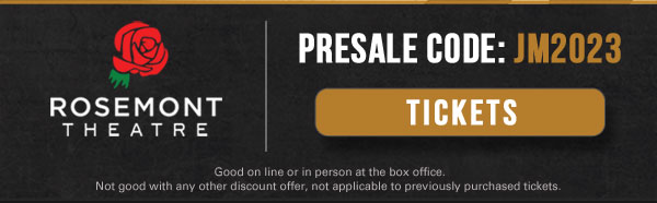 Johnny Mathis Christmas Show 2023 - Special VIP Pre Sale